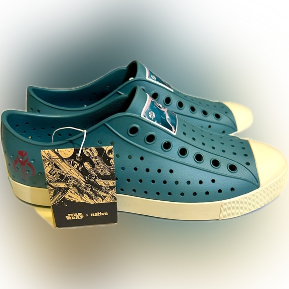 NATIVE STAR WARS | Shoes | Star Wars X Native Unisex Bounty Green Bone ...